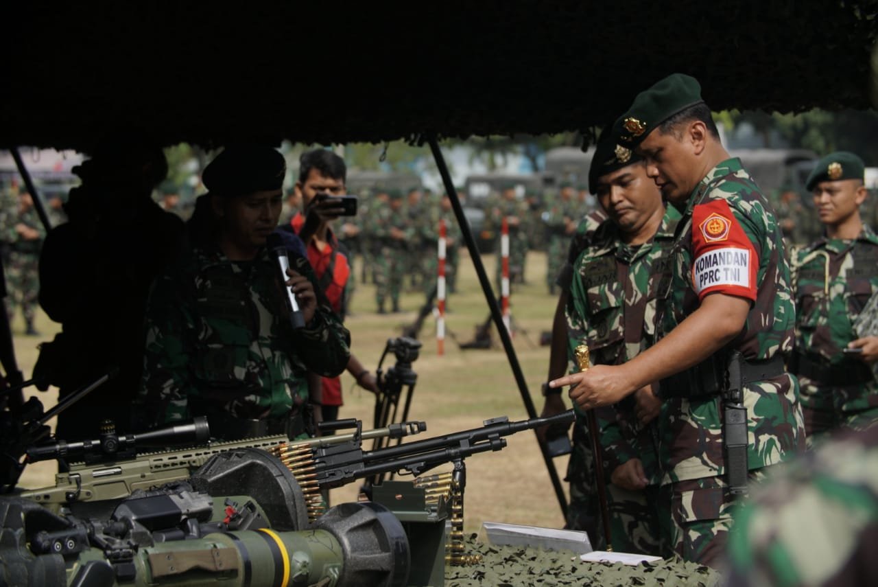 Batalyon Satuan Linud 305/Tengkorak Gelar Pemeriksan Kesiapan Operasi ...