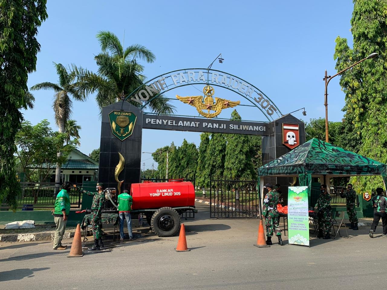Gelar Bhakti Sosial Jelang Ramadhan, Yonif PR 305/Tengkorak Bagikan ...